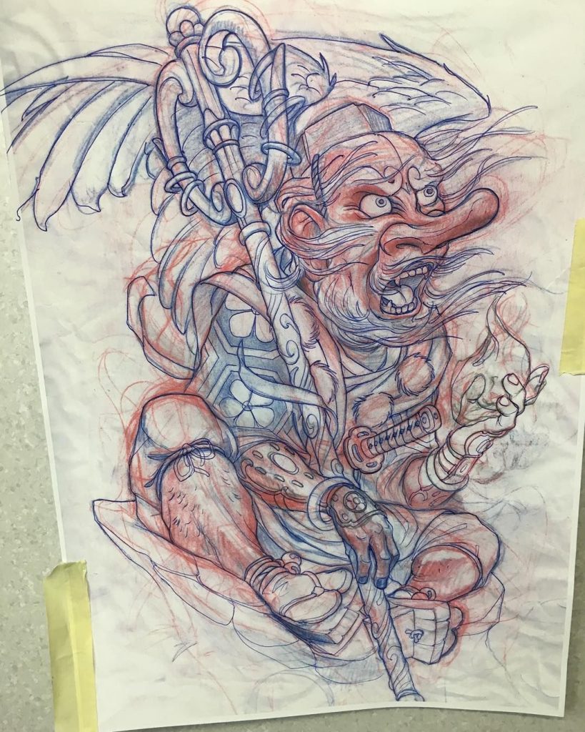 150+ hình xăm Nhật cổ mini đẹp mang lại may mắn