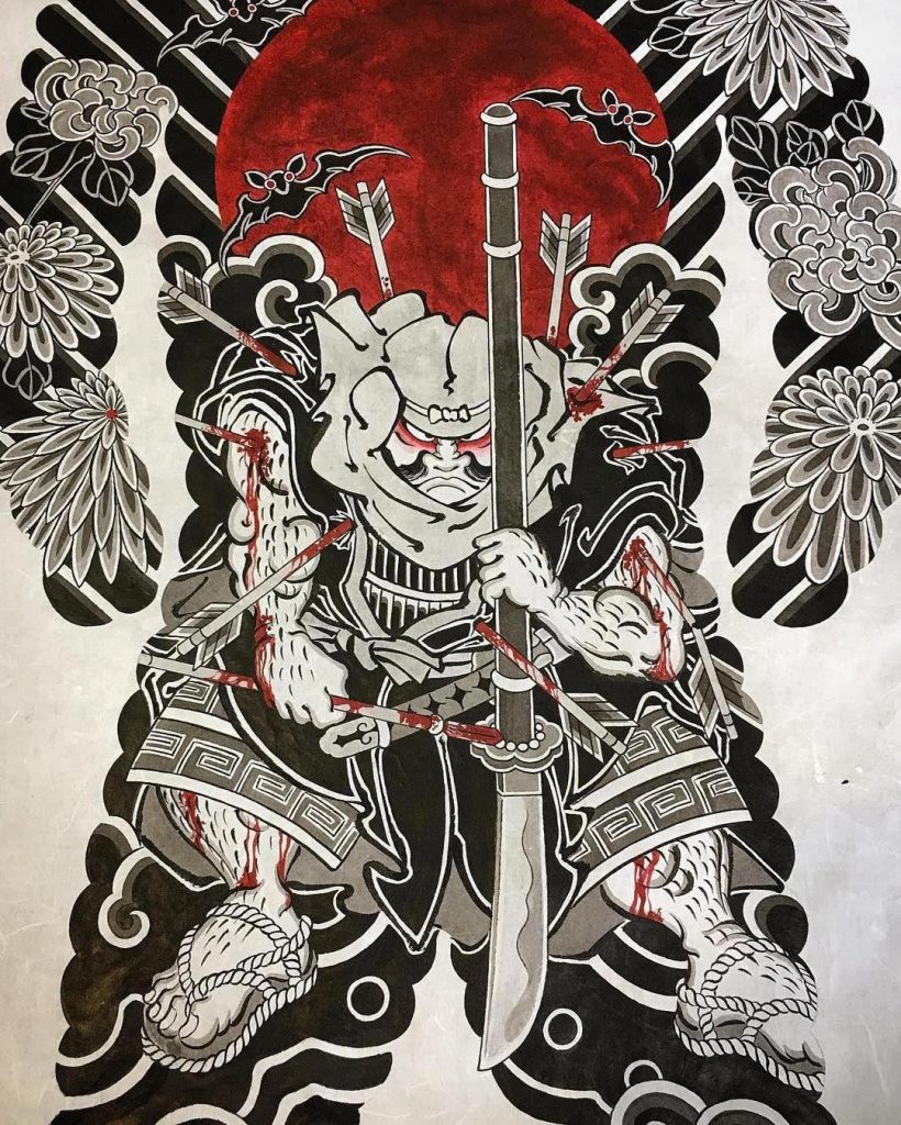 150+ hình xăm Nhật cổ mini đẹp mang lại may mắn