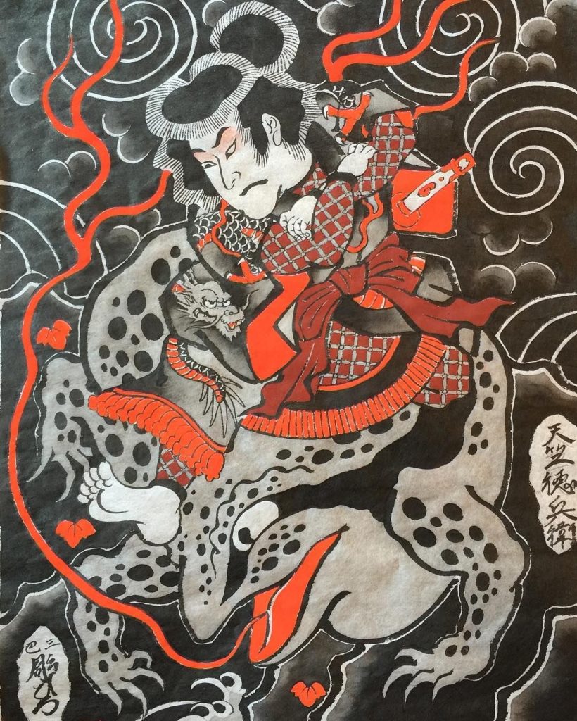 150+ hình xăm Nhật cổ mini đẹp mang lại may mắn