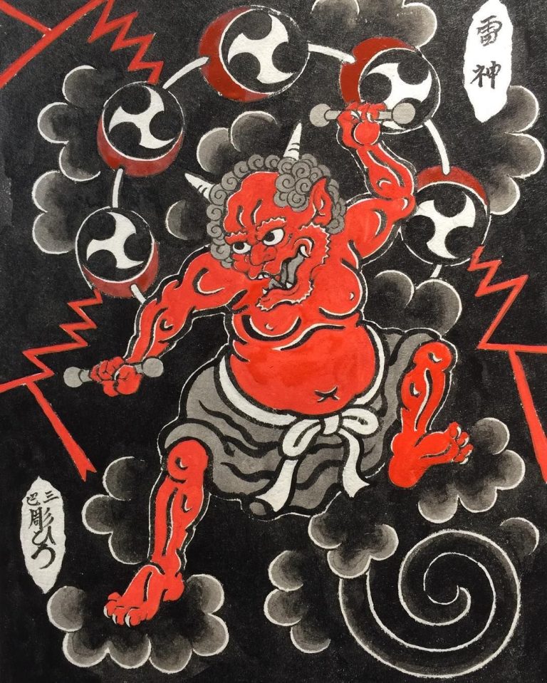 150+ hình xăm Nhật cổ mini đẹp mang lại may mắn